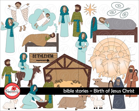 Jesus Christ Is Born Clipart