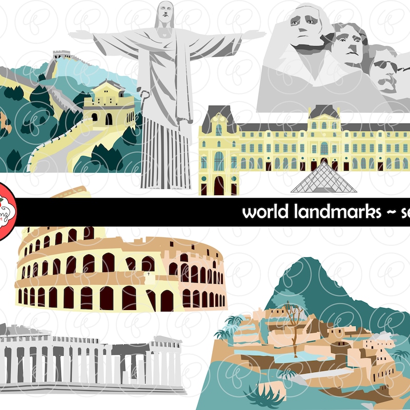 Mount Rushmore Clipart - Etsy
