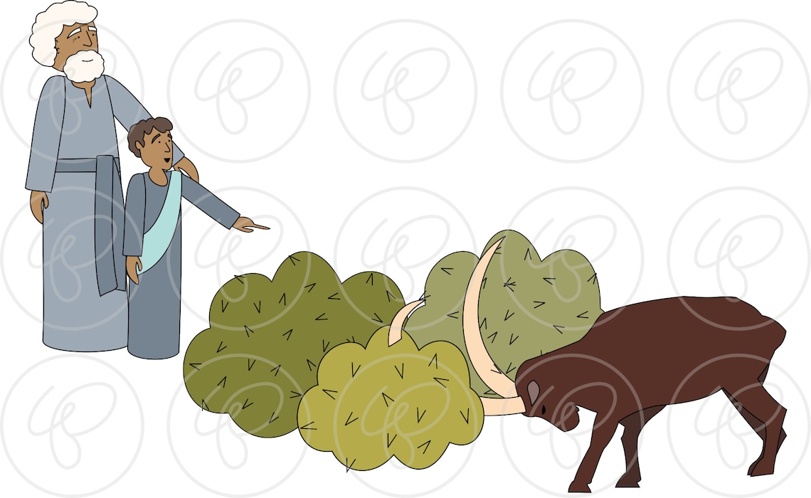 Bible Stories: Abraham & Sarah Clipart Set by Poppydreamz Bible ...