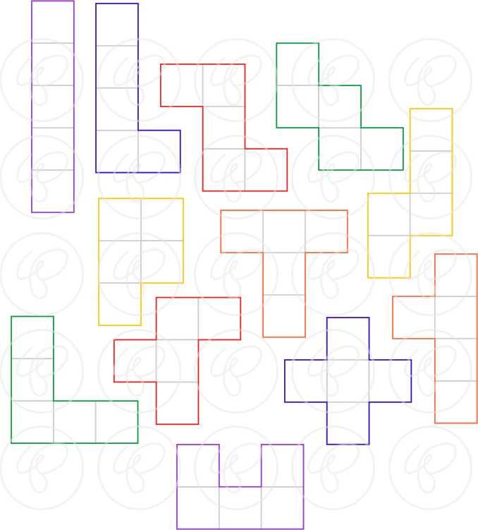 Math Manipulatives Shapes Clipart Set - (300 Dpi) School Teacher Clip ...