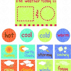 Let's Go Bulletin Board Calendar Clipart SET: (300 Dpi) School Teacher ...