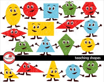 Triangle Square Circle And Rectangle Clipart
