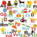 Teaching the Alphabet Clipart & Digital Flashcards: Digital Image Set ...