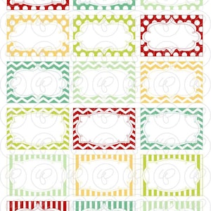 Winter Doodle Frames & Labels: Clip Art Pack Card Making Digital Frames ...