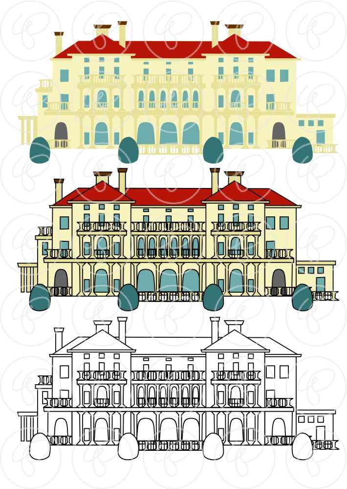 U.S. State Landmarks Mega Bundle Digital Clipart Pack (300 Dpi) Road ...