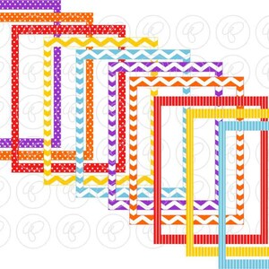 Superhero Frames & Labels: Clip Art Pack Card Making Digital Frames ...