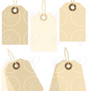 Paper Bags & Tags Clipart SET: 300 Dpi School Teacher Clip - Etsy