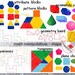 Math Manipulatives Shapes Clipart Set - (300 Dpi) School Teacher Clip ...