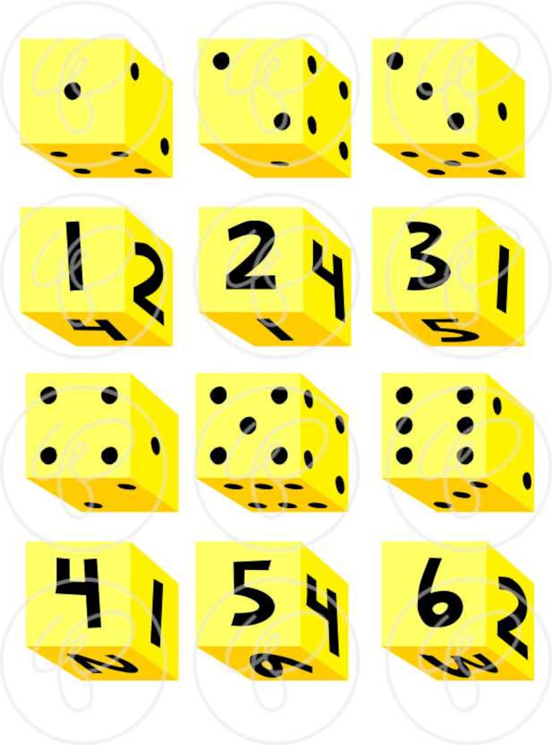 Math Manipulatives Games Clipart Set 300 Dpi School Teacher Clip Art ...