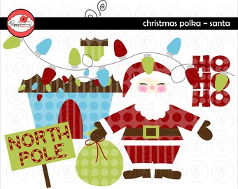 North Pole Clip Art Nerds Combo Pack - Etsy