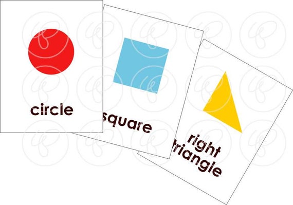 Triangle Square Circle And Rectangle Clipart