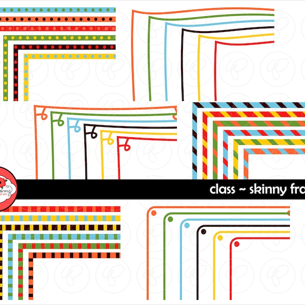 Clip Art Borders - Etsy