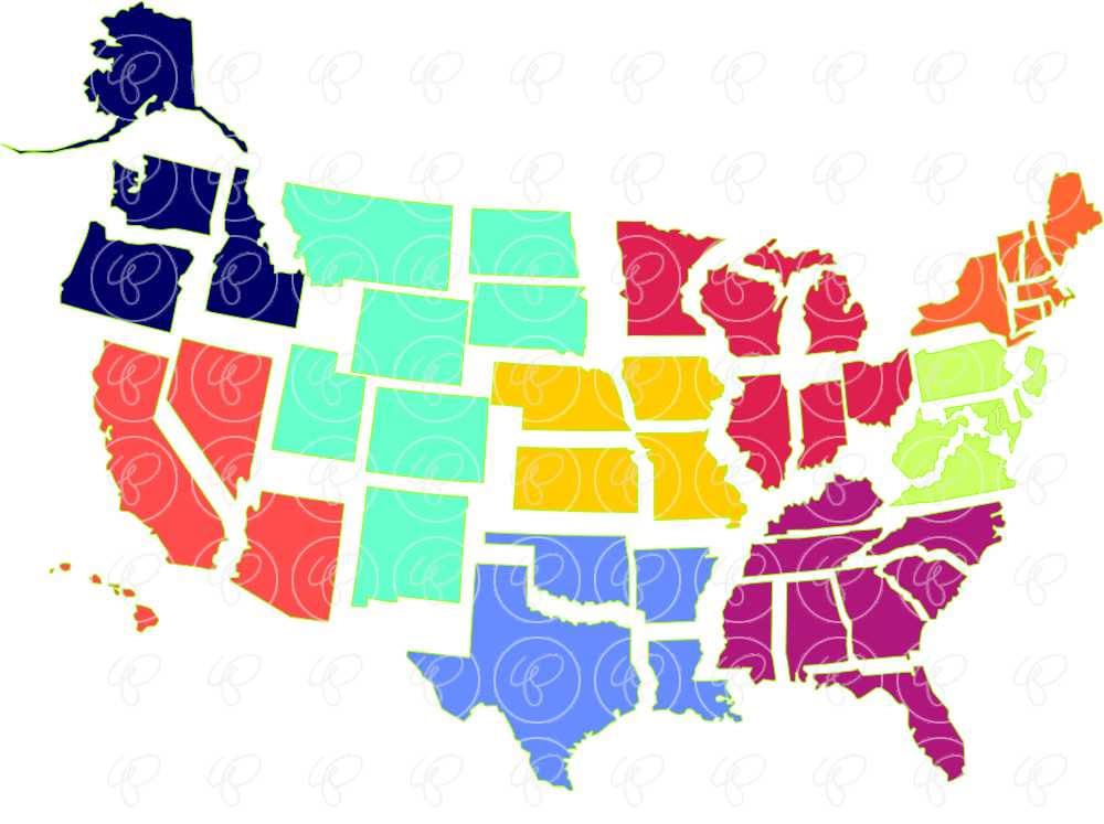 Hojas De Trabajo Sobre Las Regiones De Los Estados Unidos