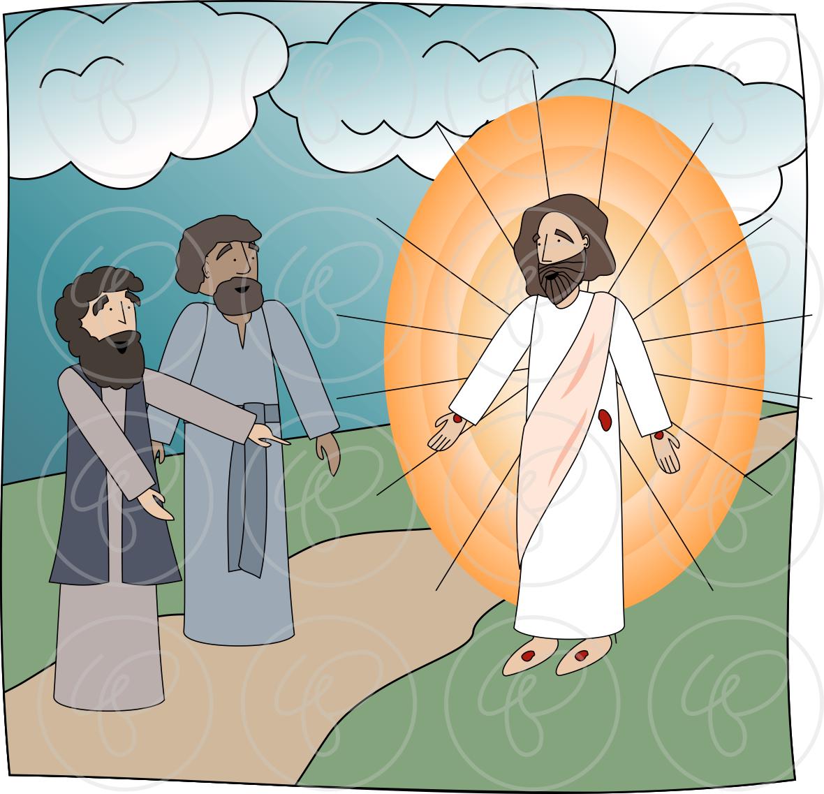 Bible Stories: Easter - Resurrection and Pentecost Clipart Set by ...