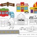 My Community Buildings in FRENCH Clipart: (300 Dpi Transparent Png ...