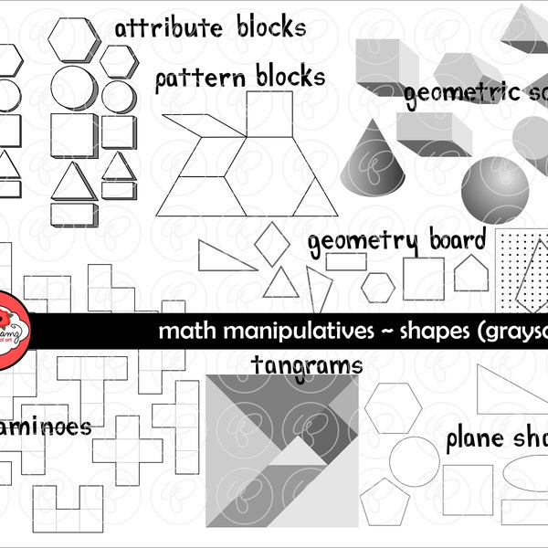 Math Manipulatives Set - Etsy