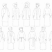 Bible Stories: Jesus & the 12 Disciples Clipart Set by Poppydreamz ...