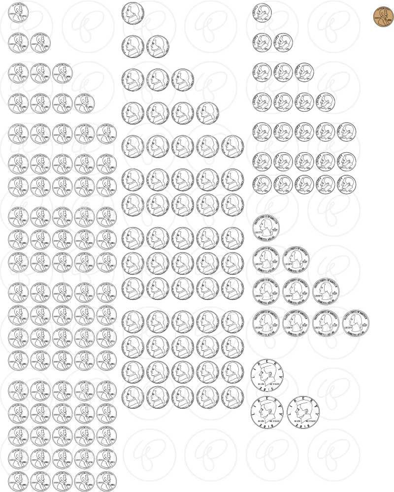 Counting Coins Money Clipart Set - (300 Dpi) School Teacher Clip Art ...