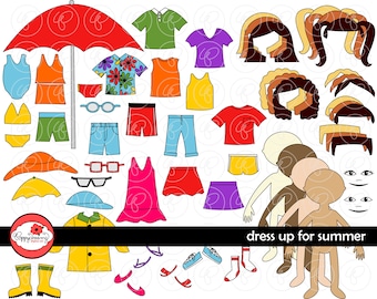 Dress up Clip Art | Etsy