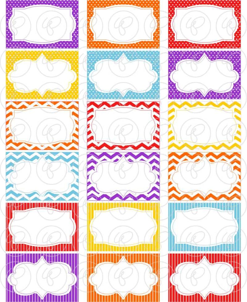 Superhero Frames & Labels: Clip Art Pack Card Making Digital Frames ...