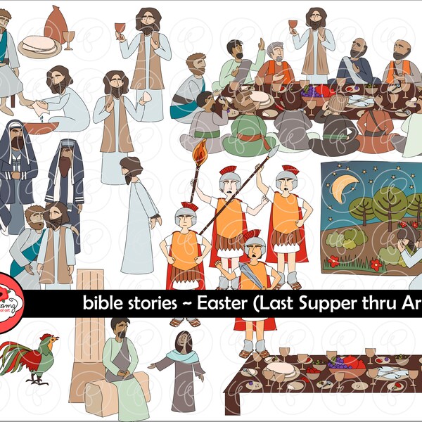 Apostle Clip Art - Etsy