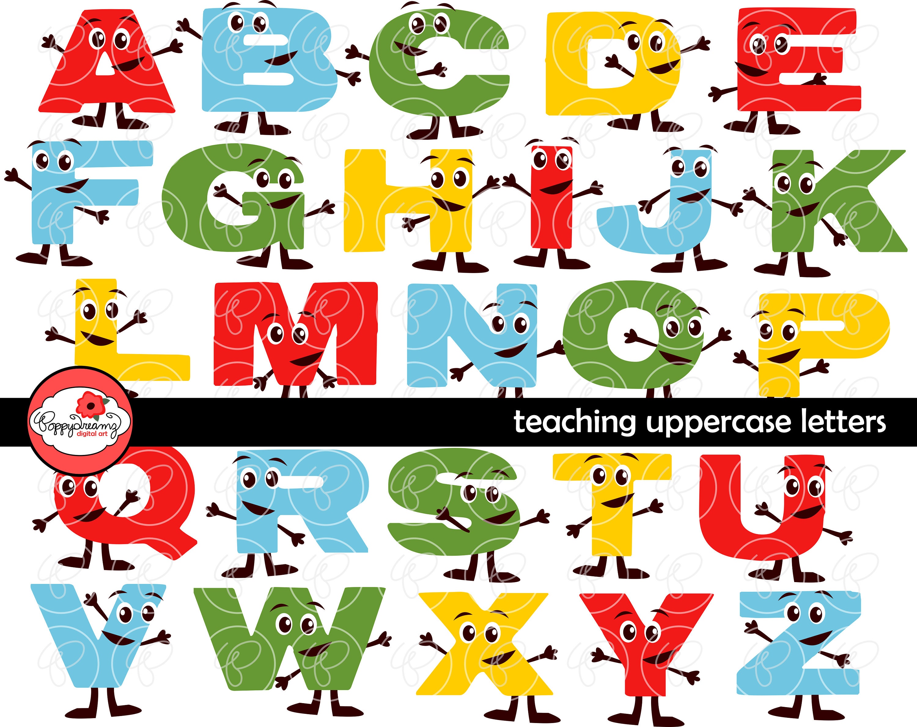 Capital Letters Clipart