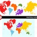 Teaching Continents Digital Clip Art: North America South America ...