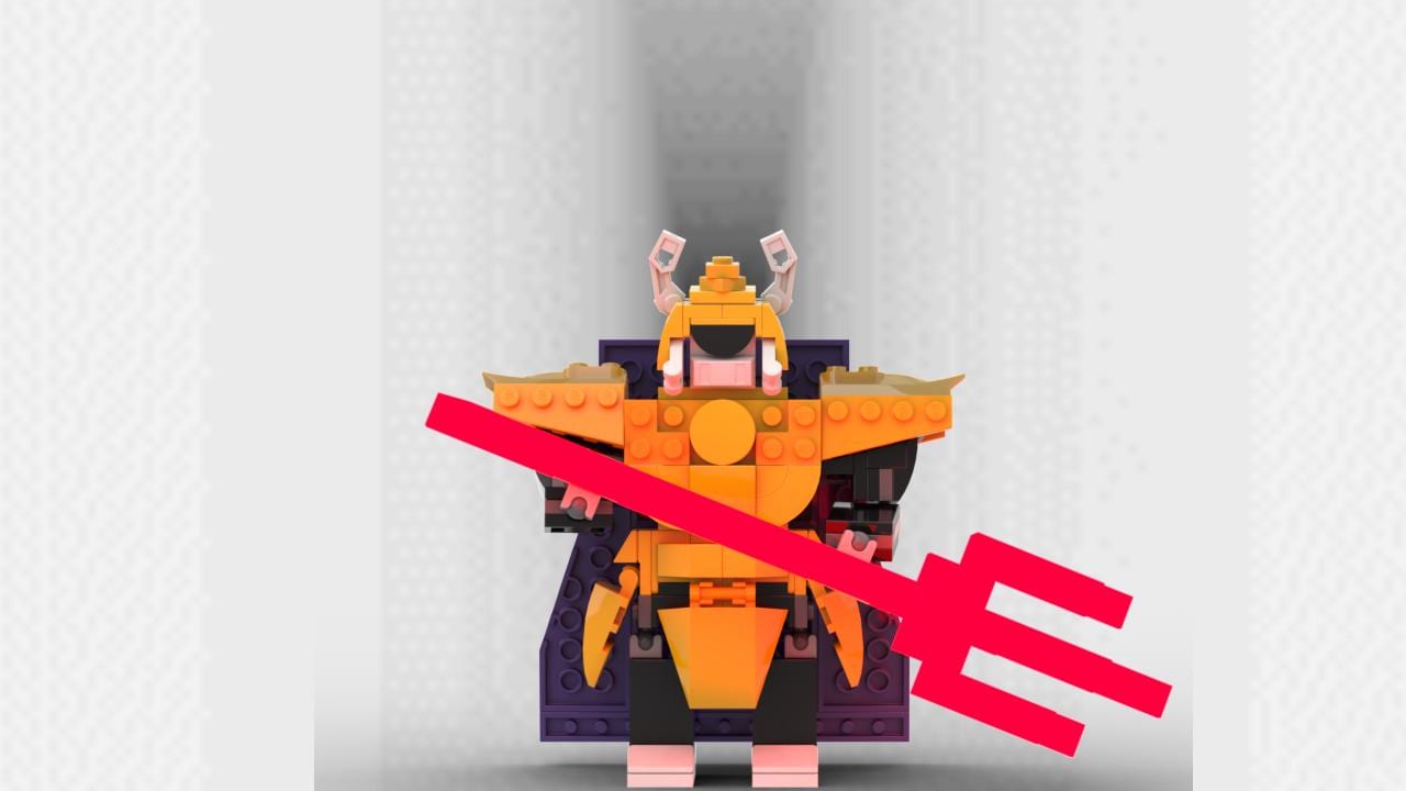 LEGO Undertale – Asgore Dreemurr MOC Instructions - Etsy