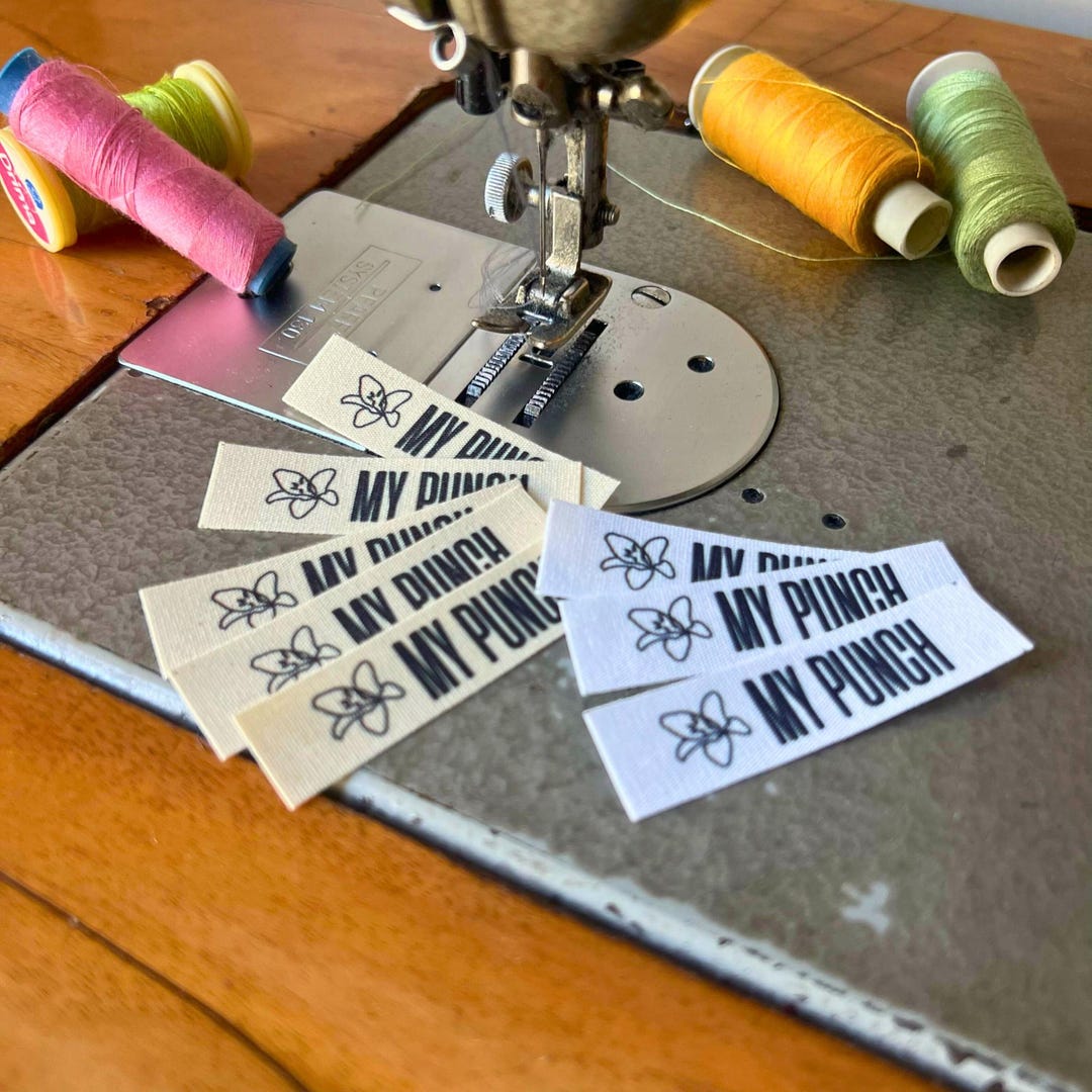 Custom Cotton Labels, T-shirt Neck Tags, Clothing Brand Labels, Sew-on ...