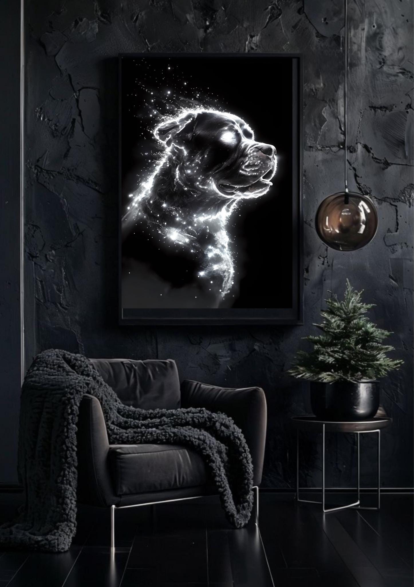 Rottweiler Pop Art Portrait: Modern Dog Lover Gift (digital Download ...