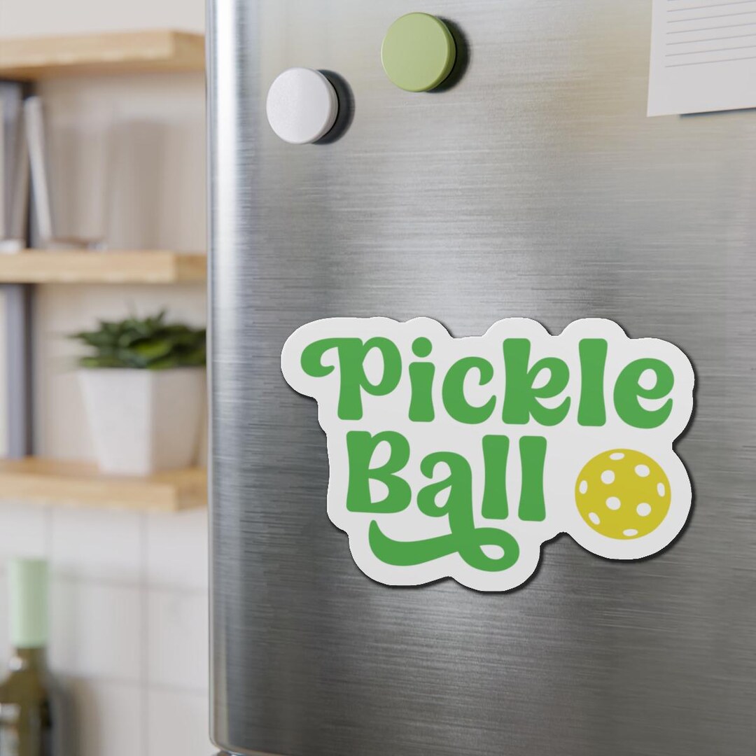 Pickleball Lovers Die-cut Magnet | Pickleball Lovers | Fridge Magnet ...