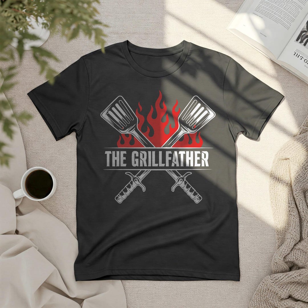 The Grillfather PNG, BBQ Lover, Fathers Day Grill, Dad, Gifts for Dad ...