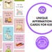 Positive Affirmation Cards for Kids: Confidence & Mindfulness ...