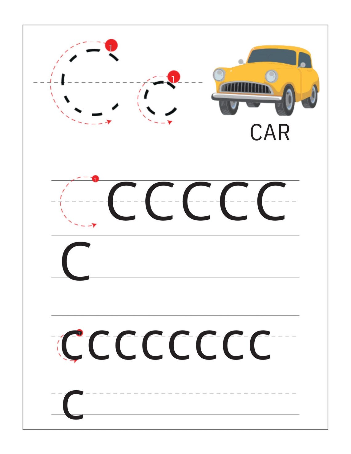Printable ABC FULL Alphabet Letter Tracing - Etsy