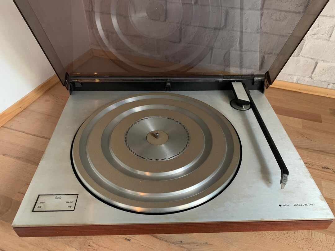 B&O Beogram 3400 4CH Turntable With MMC 5000 Cartridge - Etsy