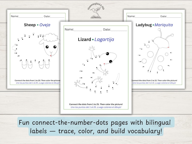Bilingual Spanish-english Trace and Learn Bundle for Pre-k and ...