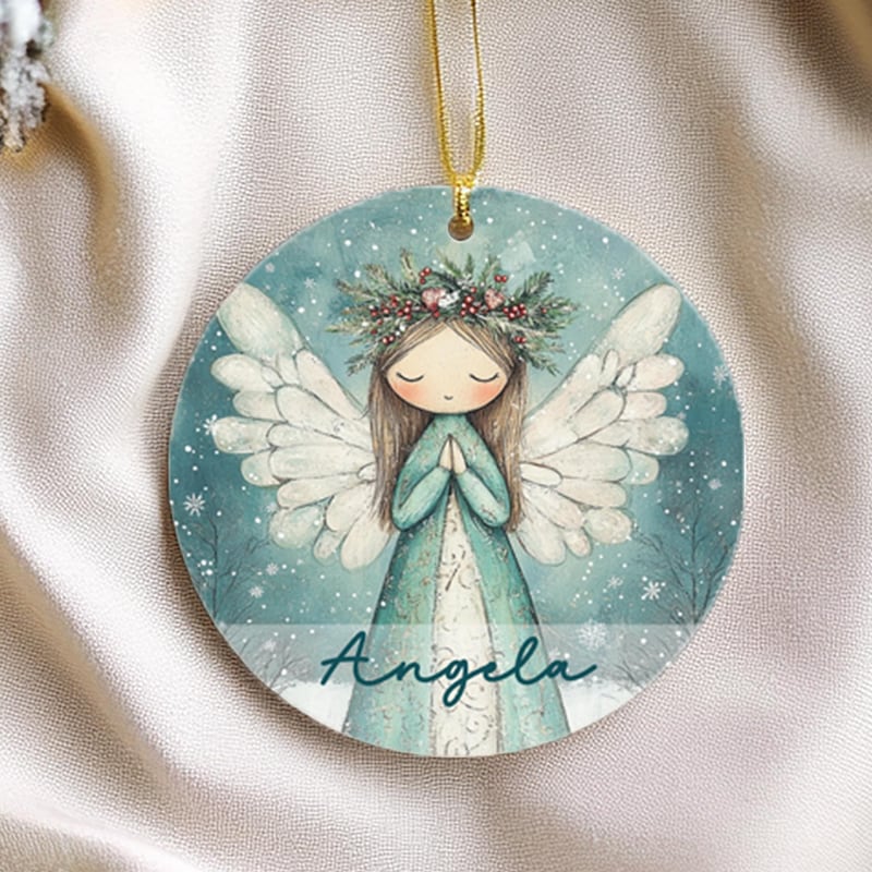 Personalized Ceramic Angel - Etsy