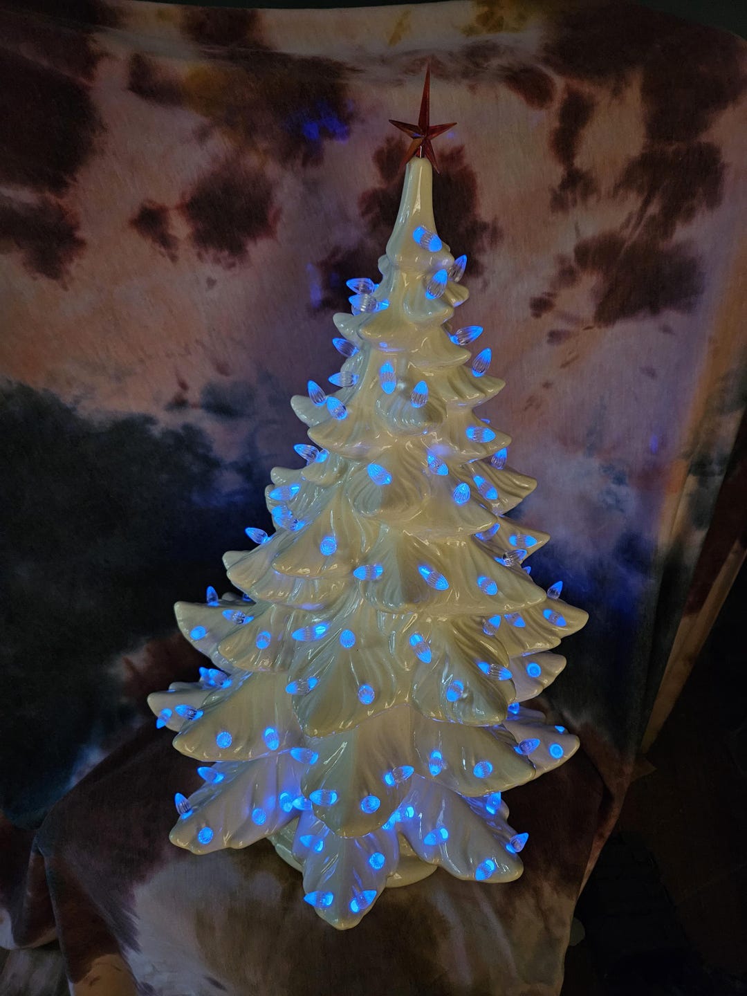 Atlantic A64 Ceramic Christmas Tree W/ Extension Rings - Bisque - Etsy