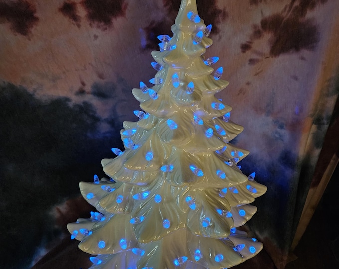 Atlantic A64 Ceramic Christmas Tree W/ Extension Rings - Bisque - Etsy