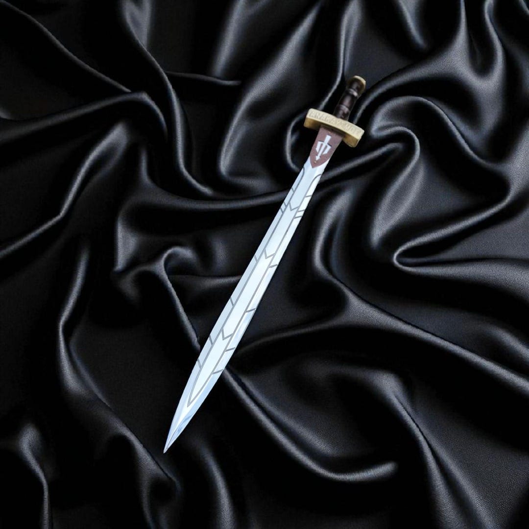 Hand Forged Riptide Sword: Percy Jackson Anaklusmos Replica, Cosplay ...