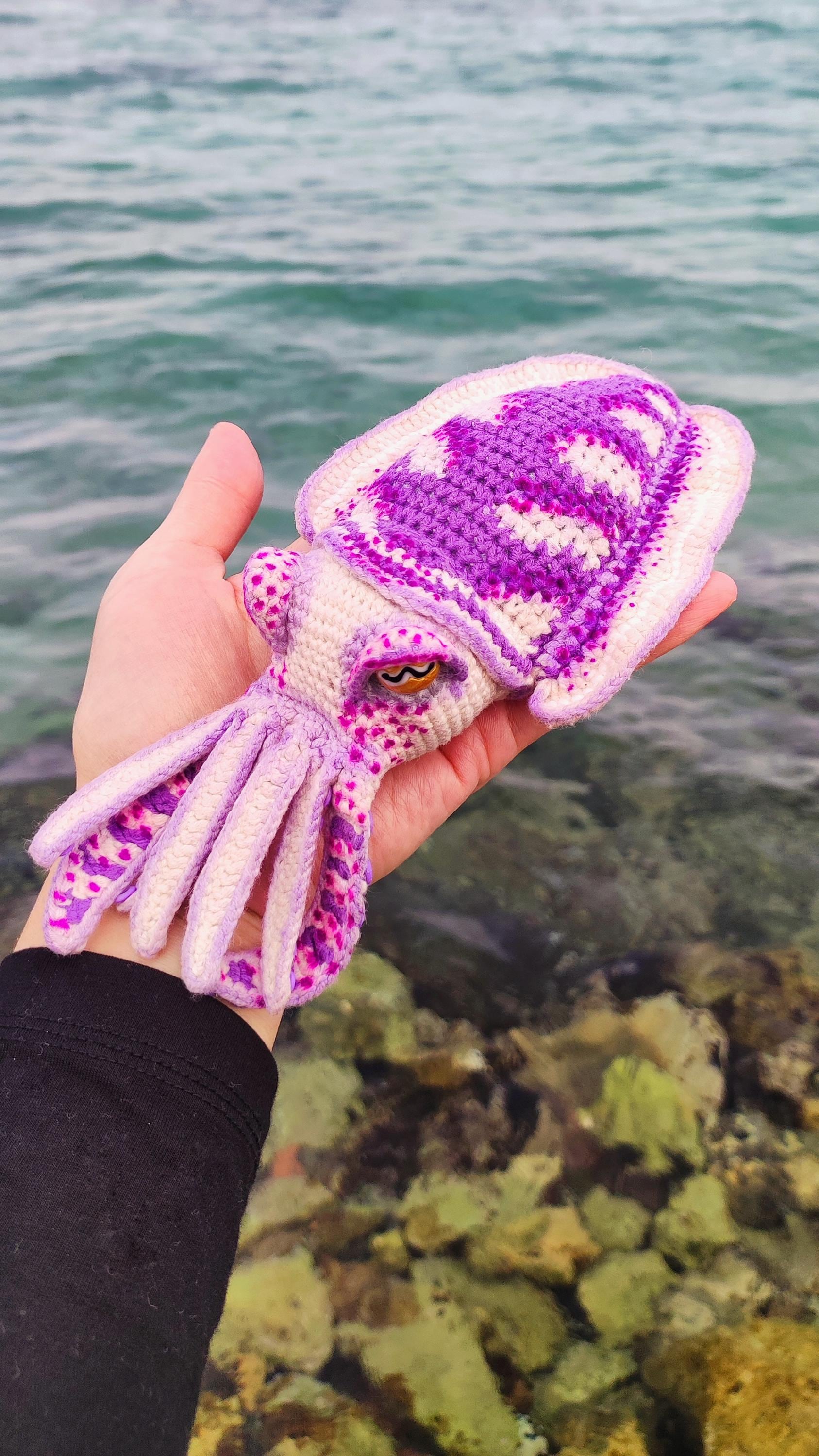 CROCHET PATTERN Amigurumi Cuttlefish - Etsy