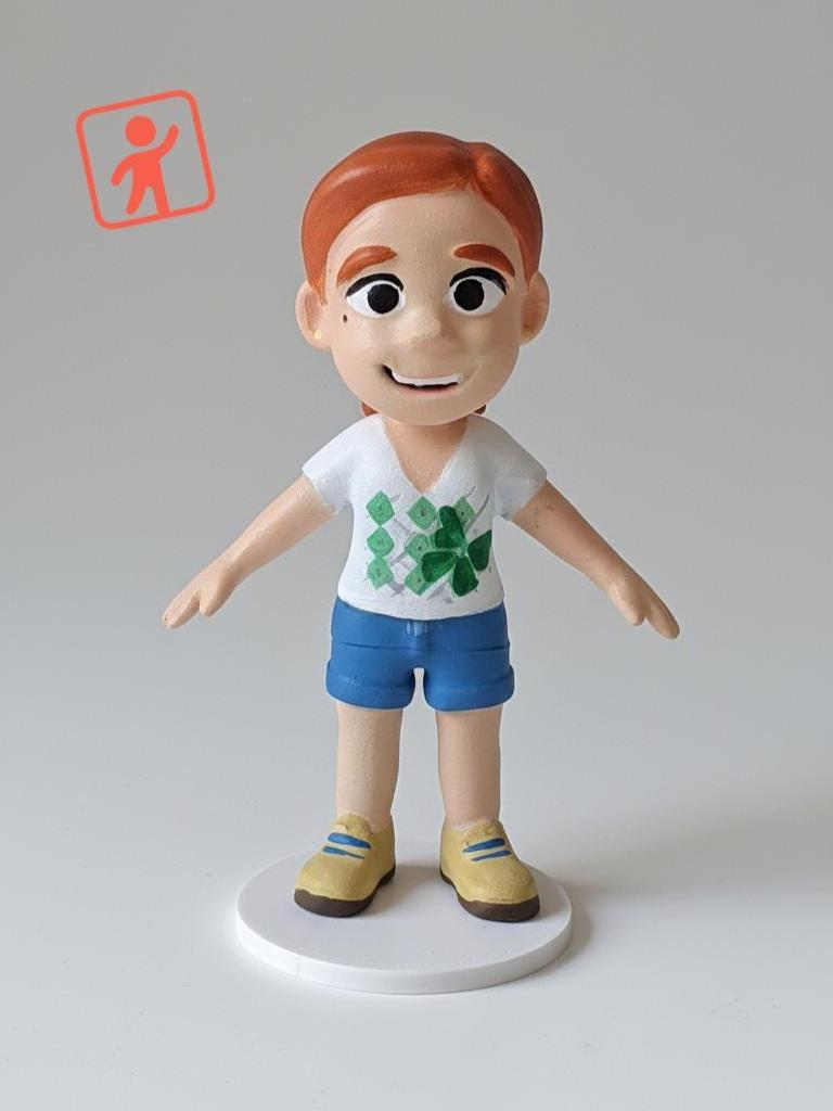 Custom 3D Action Figure From Your Photo, Personalized Toy Figure ...