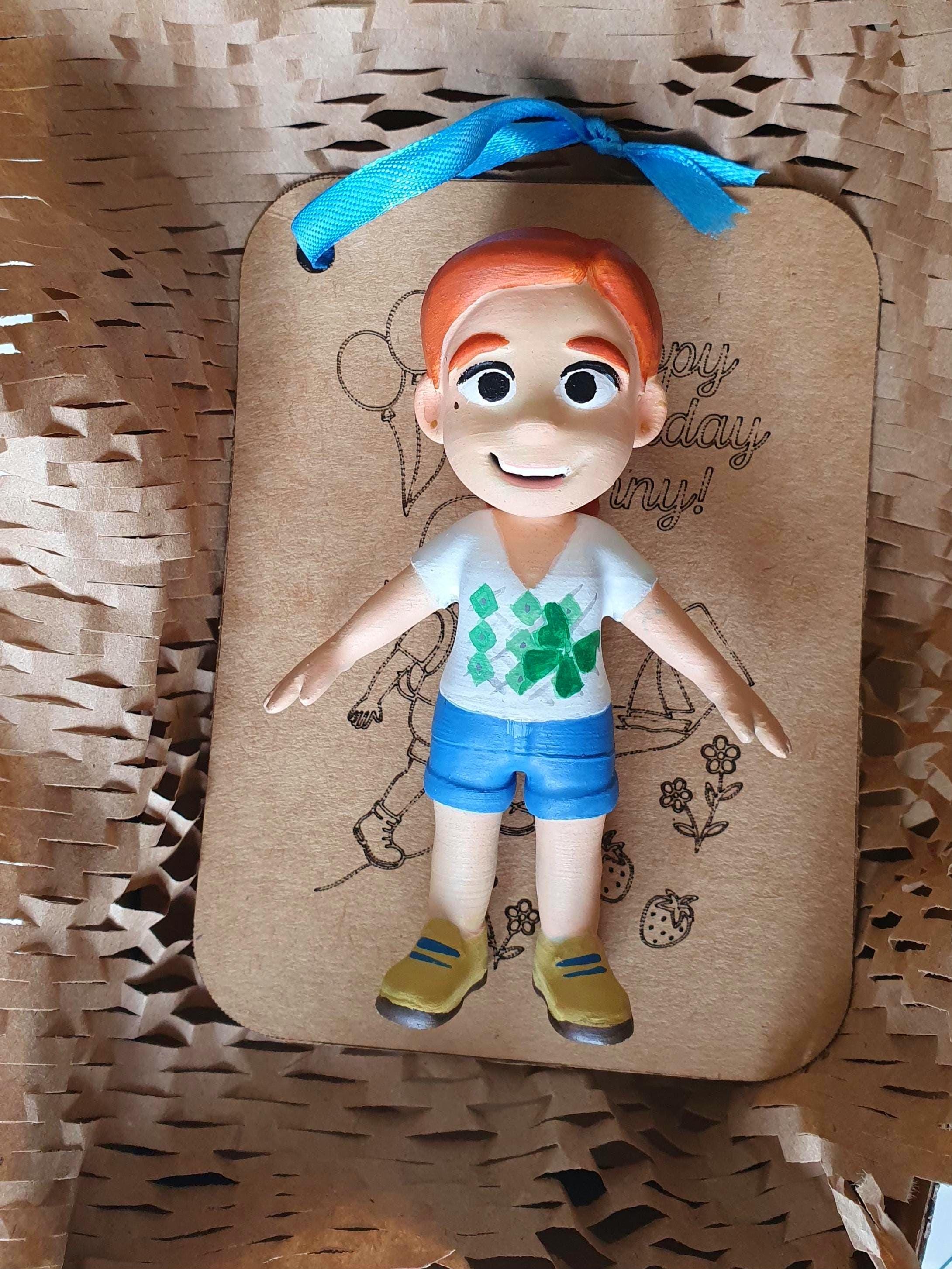 Custom 3D Action Figure From Your Photo, Personalized Toy Figure ...