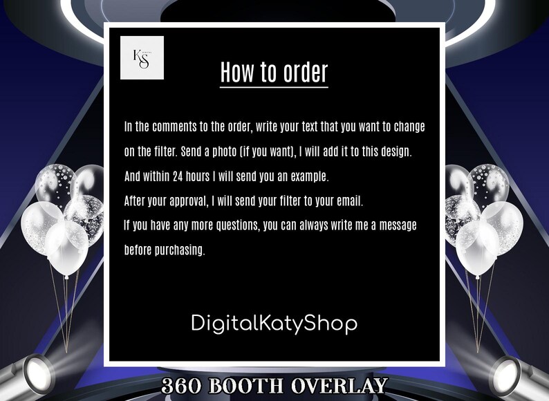360 Old School 2025 Overlay Class of 2025 Video Booth Colorfull Ballons ...