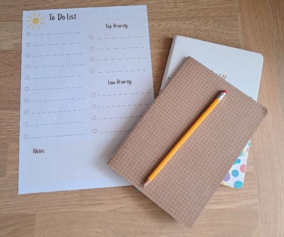 Printable To-do List With Priority Section, Daily Task Planner ...