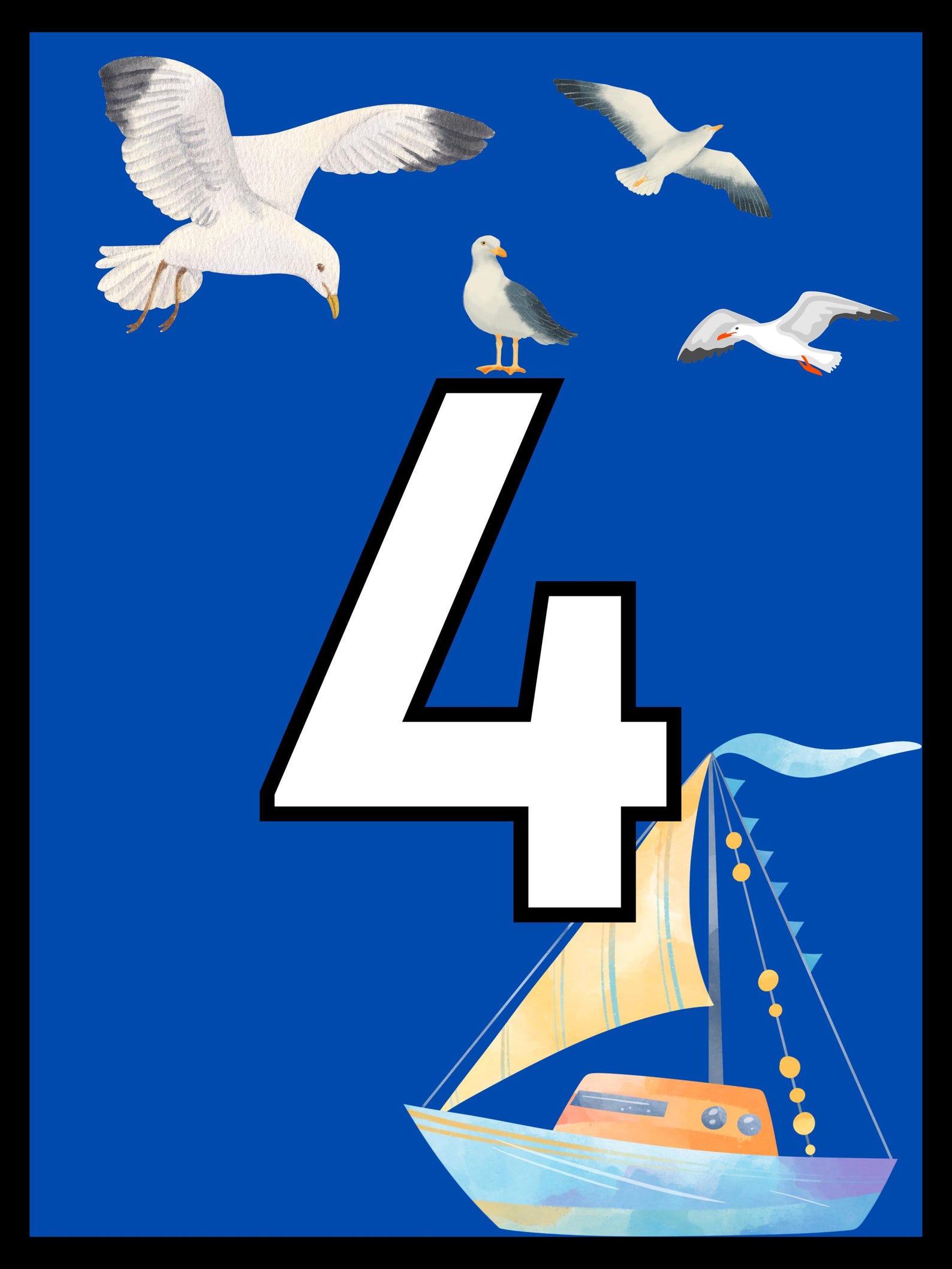 Number Line Posters - Under the Sea - Etsy