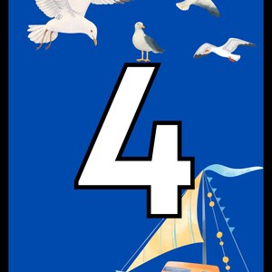Number Line Posters - Under the Sea - Etsy