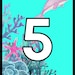 Number Line Posters - Under the Sea - Etsy