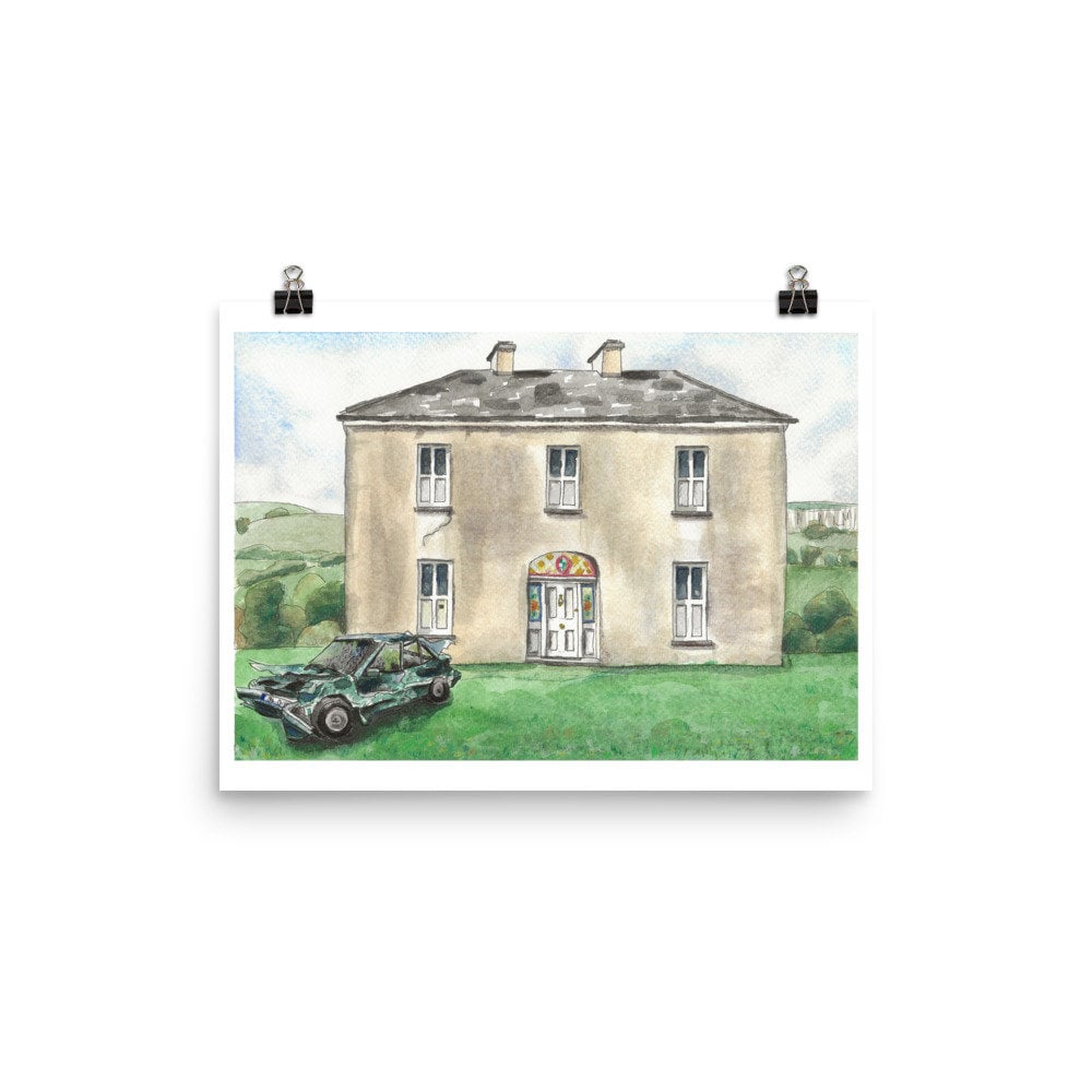 Father Ted 'welcome to Craggy Island' Reproduction Art Print - Etsy