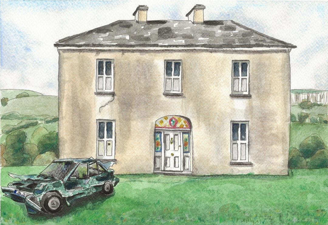 Father Ted 'welcome to Craggy Island' Reproduction Art Print - Etsy